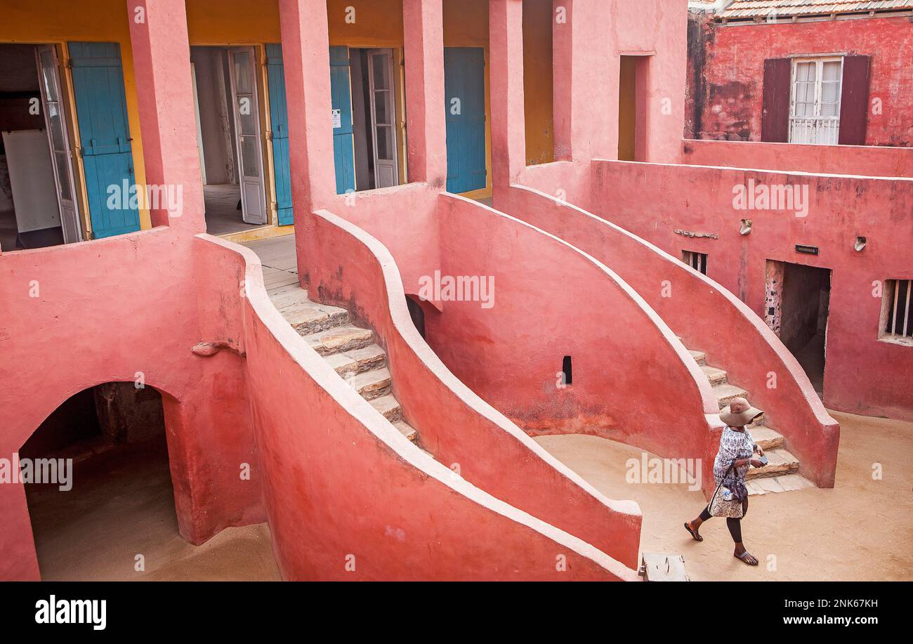 The Slave House, Island of Goree, UNESCO World Heritage Site, near ...