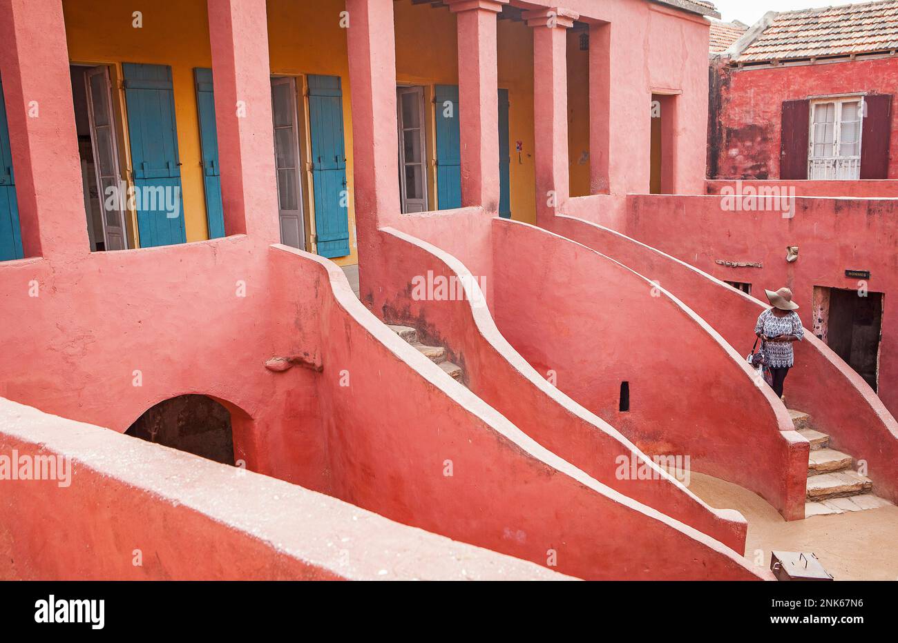 The Slave House, Island of Goree, UNESCO World Heritage Site, near ...