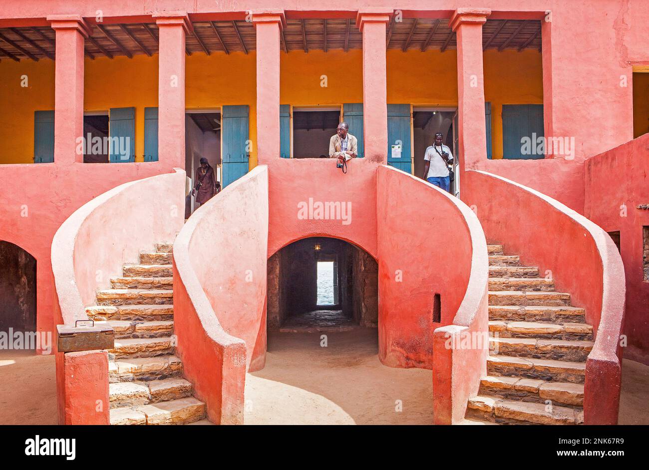 The Slave House, Island of Goree, UNESCO World Heritage Site, near ...