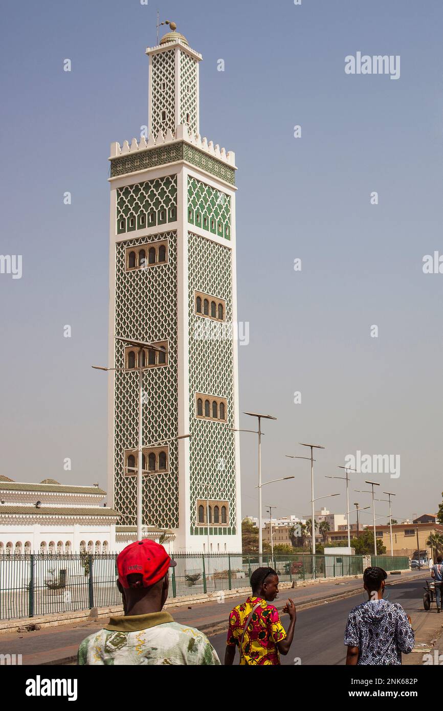 Senegal dakar great mosque hi-res stock photography and images - Alamy