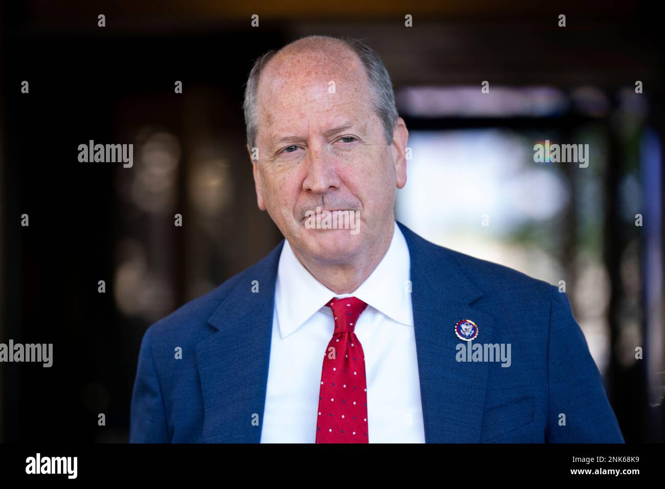 UNITED STATES - MAY 17: Rep. Dan Bishop, R-N.C., leaves the House ...