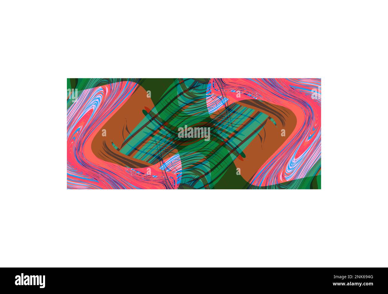 Abstract Modern colorful patterns. Hand drawn trendy illustrations ...