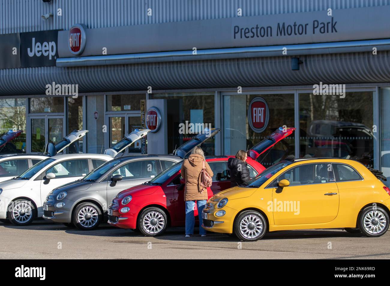 Preston motor park hi-res stock photography and images - Alamy