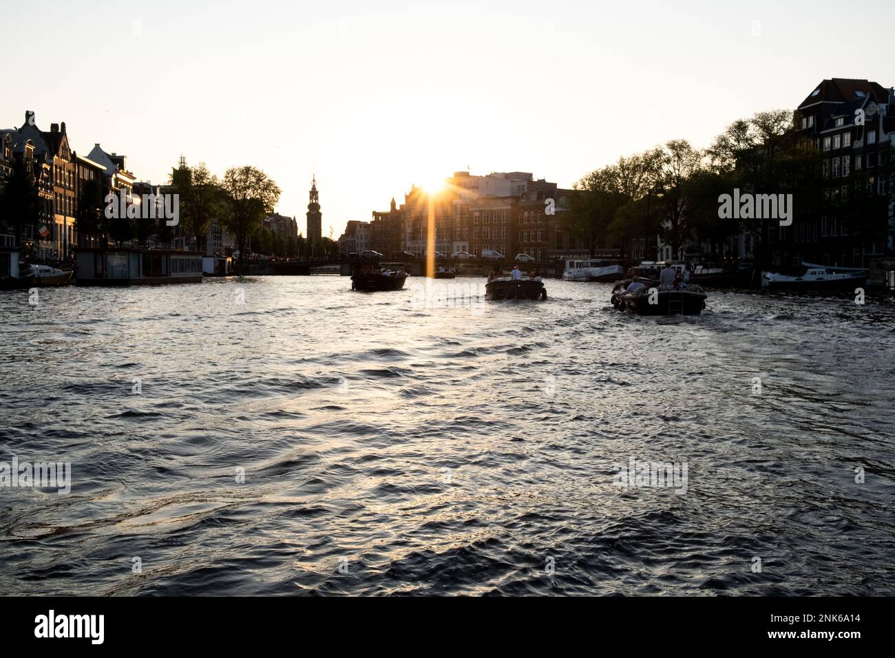 Netherlands, Amsterdam on 2021-09-08. Tourism, street scene and daily ...