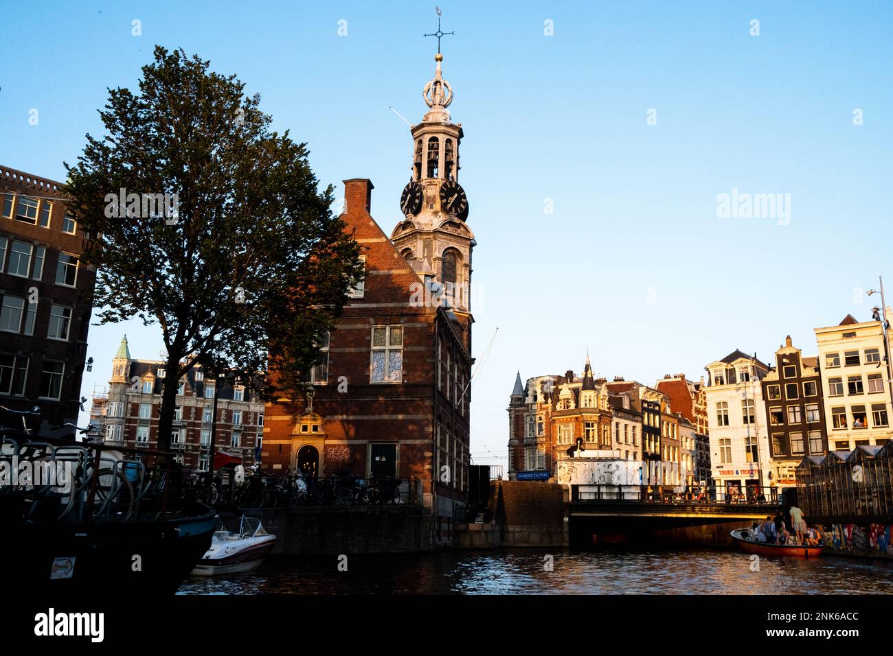 Netherlands, Amsterdam on 2021-09-08. Tourism, street scene and daily ...