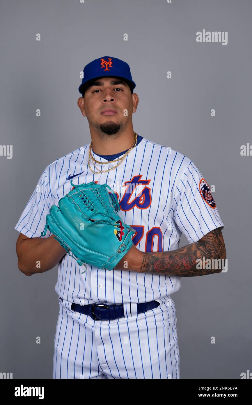 This is a 2023 photo of Jose Butto of the New York Mets baseball team ...