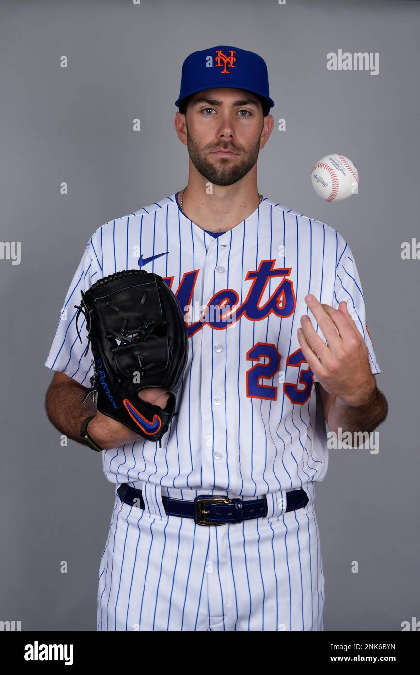 This is a 2023 photo of David Peterson of the New York Mets baseball ...