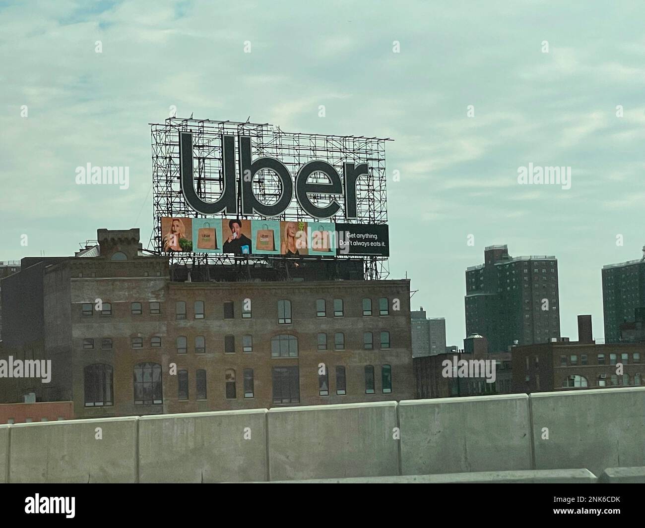 Photo by: STRF/STAR MAX/IPx 2022 5/16/22 An Uber sign is seen in New ...