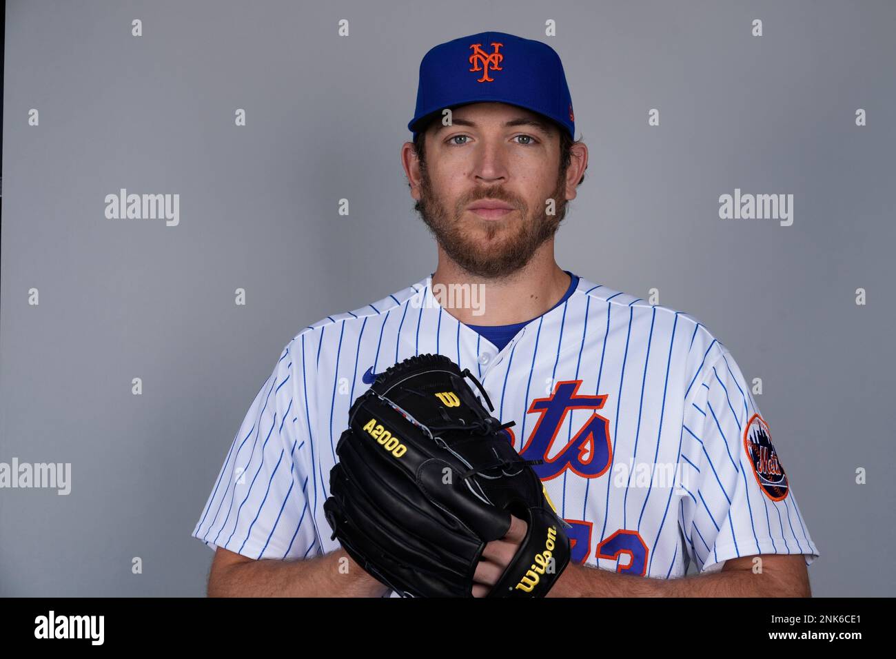 This is a 2023 photo of Jimmy Yacabonis of the New York Mets baseball ...