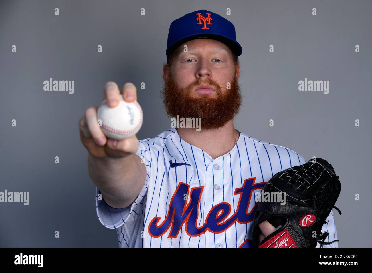 This is a 2023 photo of Stephen Ridings of the New York Mets baseball ...