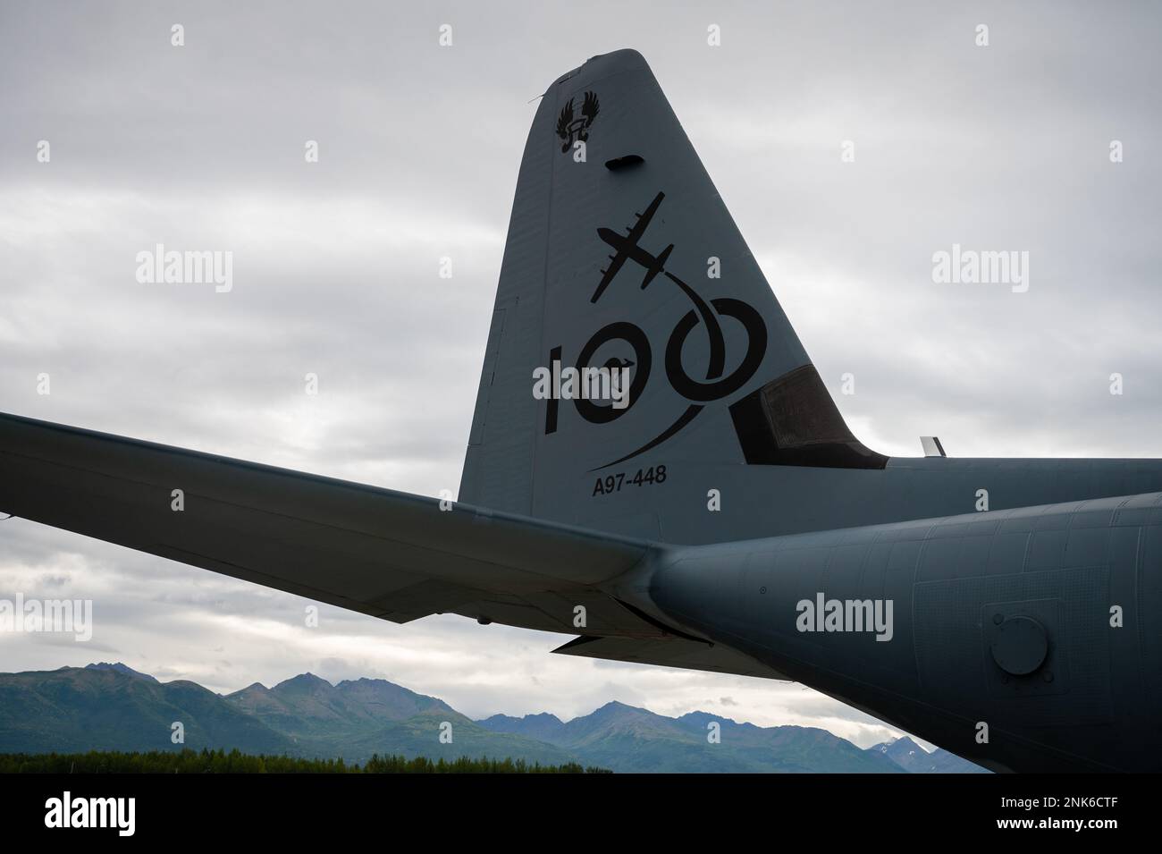 A Royal Australian Air Force C-130J Hercules assigned to 37 Squadron ...