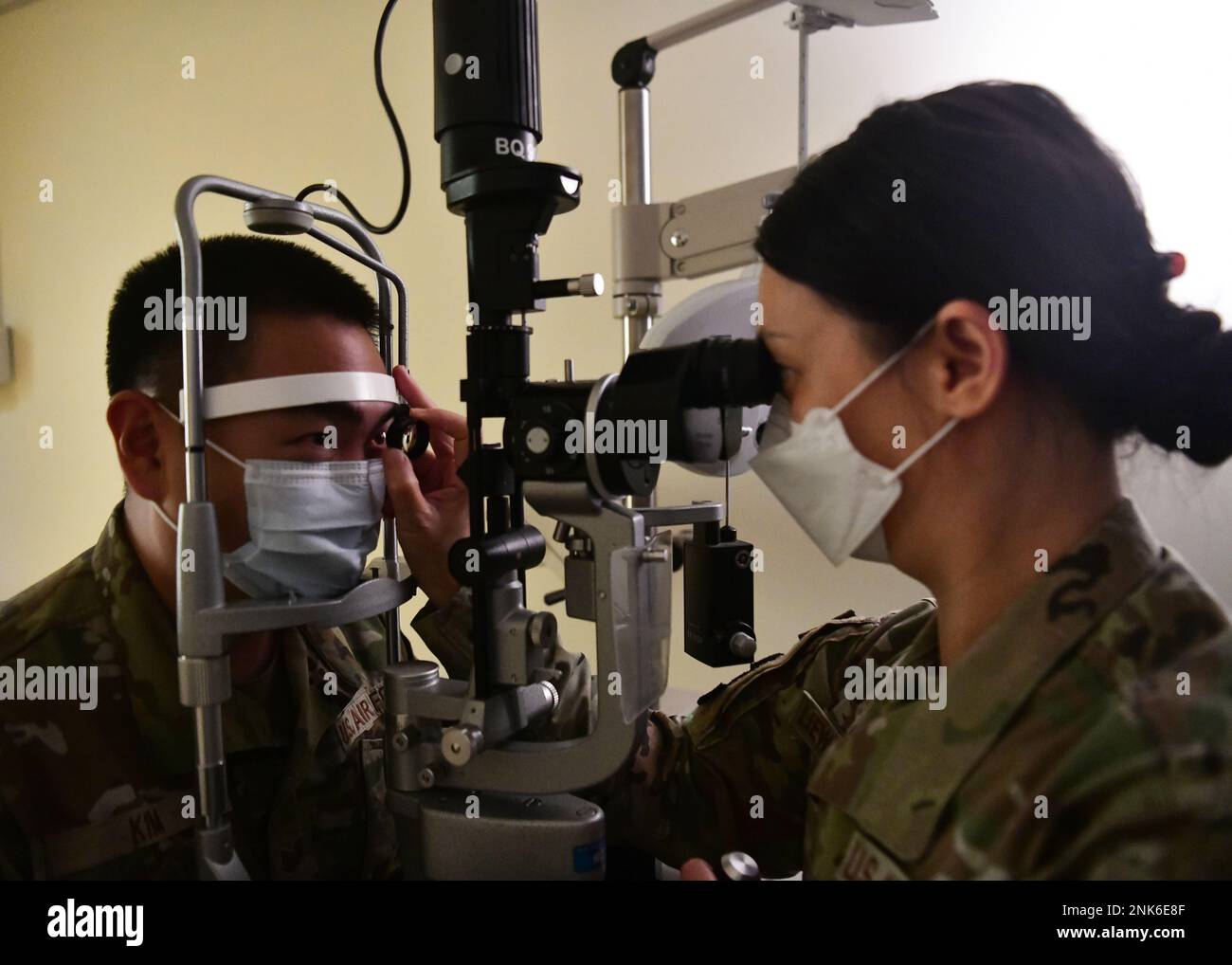 Capt. Anna Liew-Ramos, 51st Medical Group optometry officer in charge ...