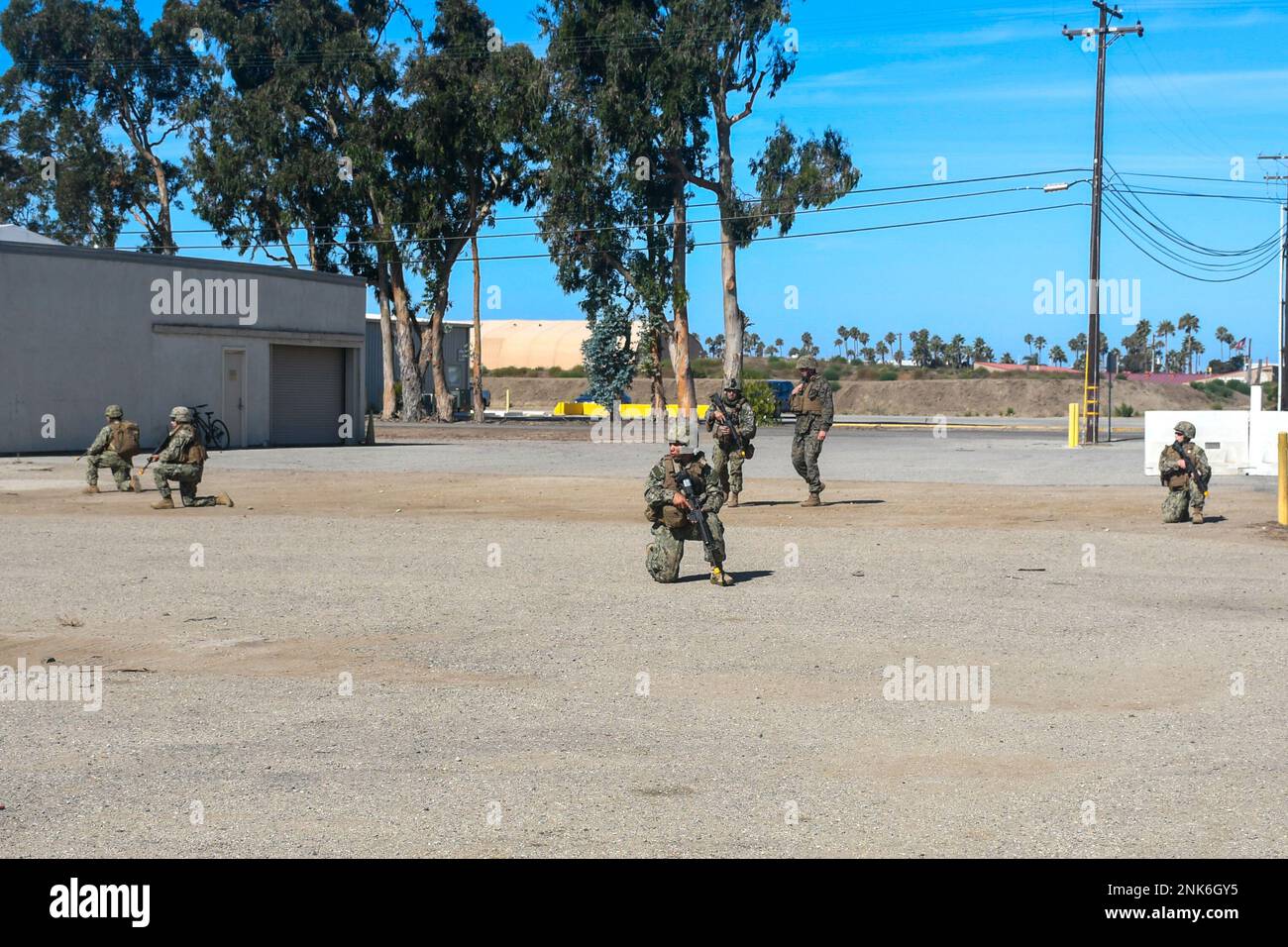 PORT HUENEME, Calif. (Aug. 11, 2022) Seabees, assigned to Naval Mobile ...