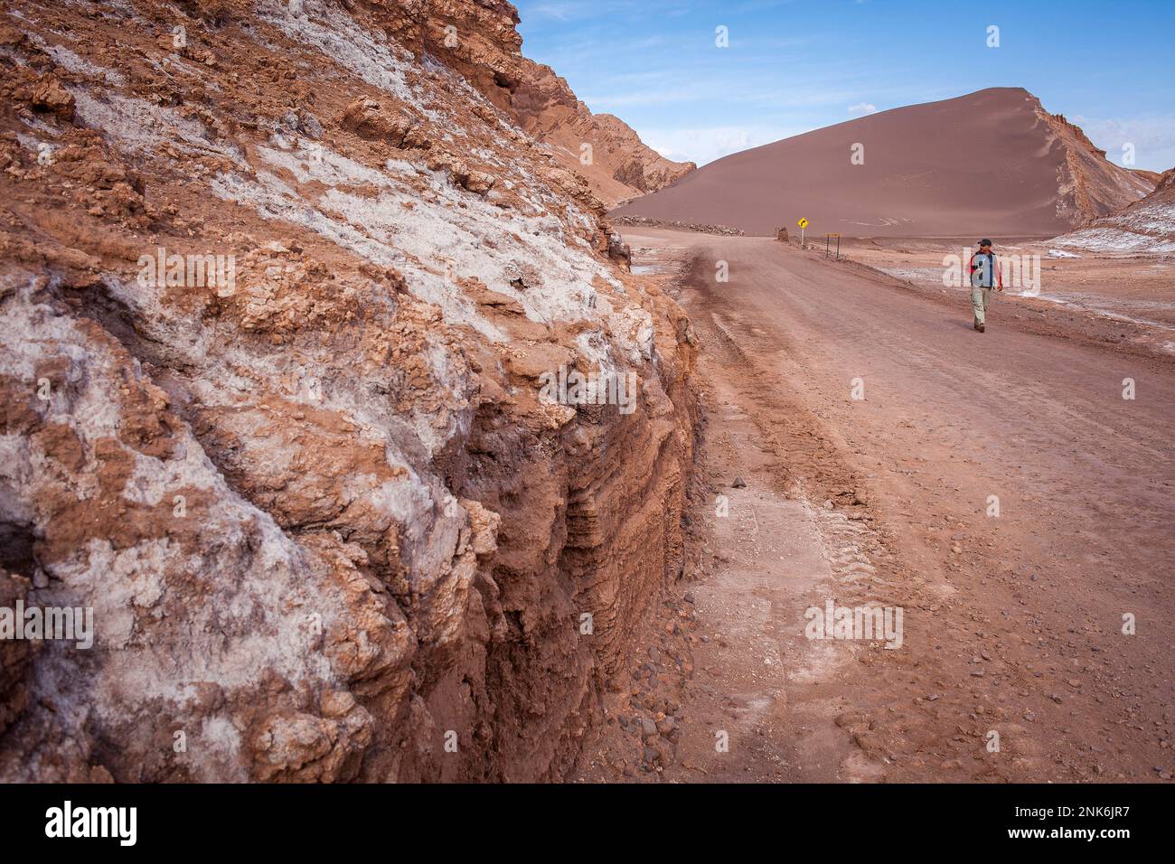Valle de la Luna (Valley of the Moon ) near San Pedro de Atacama, and ...