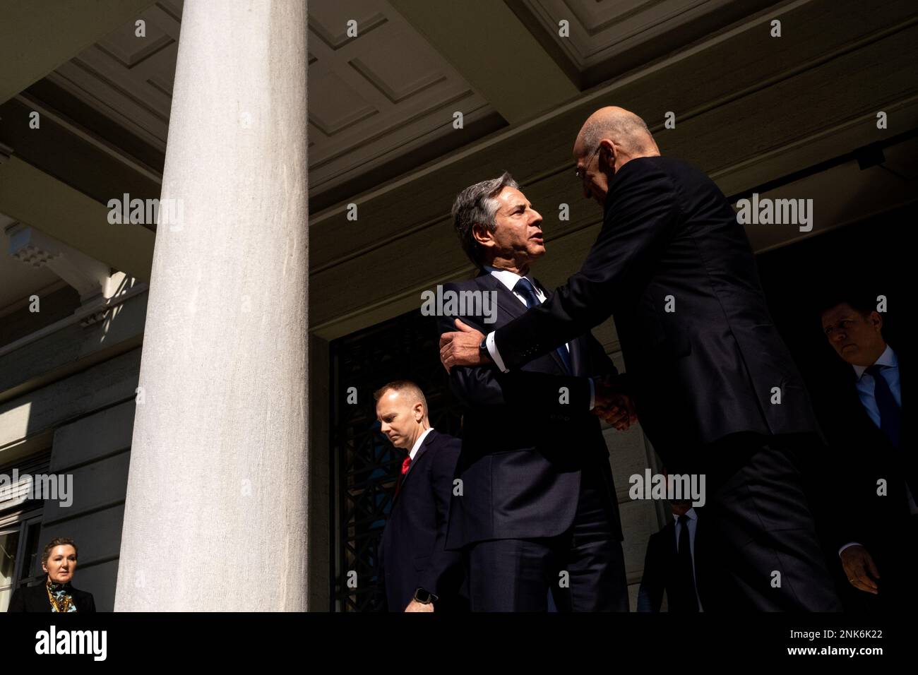 Greece, Athens on 2023-02-21. US Secretary of State, Head of the ...