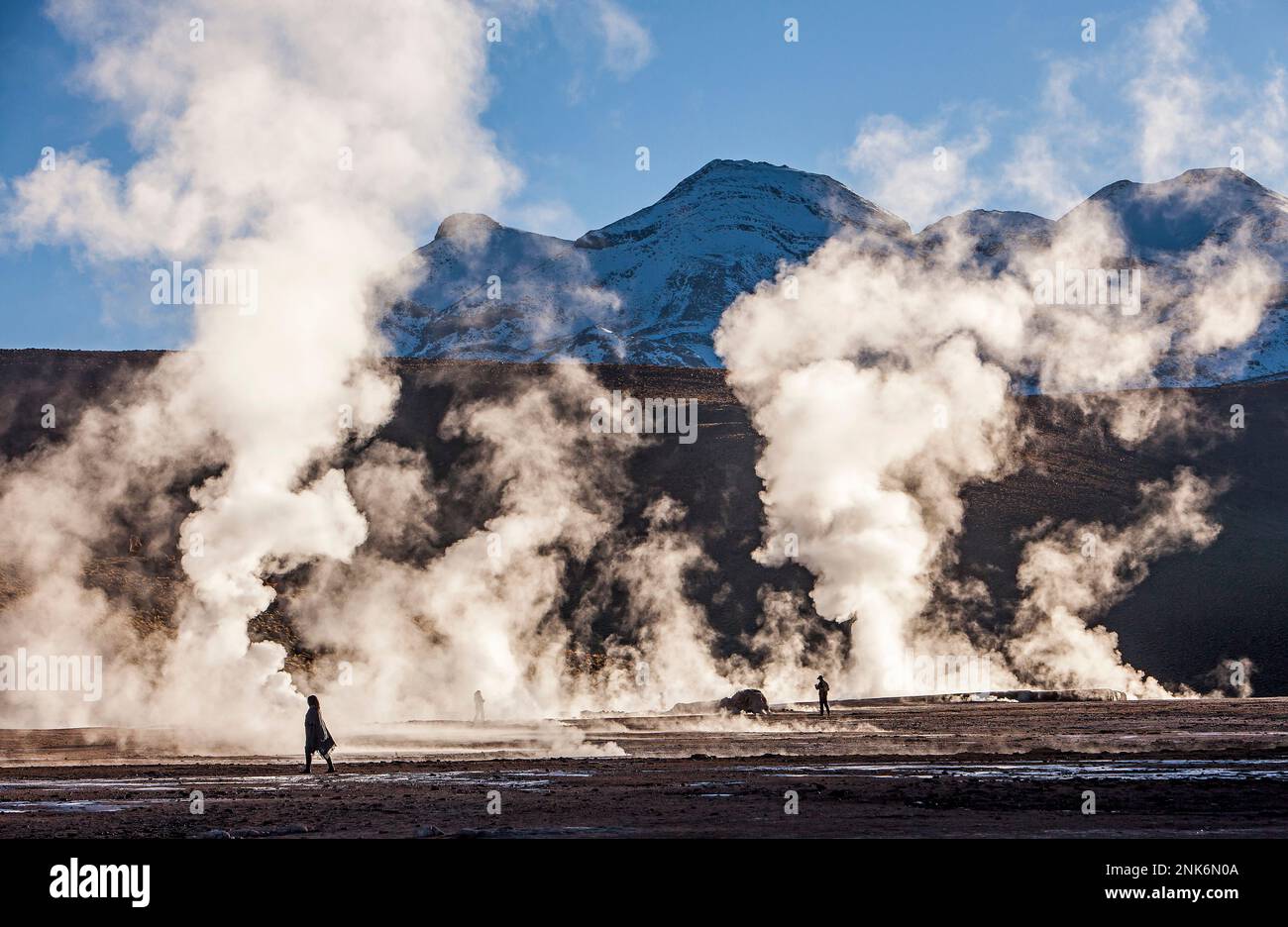 Horizontal photo tatio geysers hi-res stock photography and images - Alamy