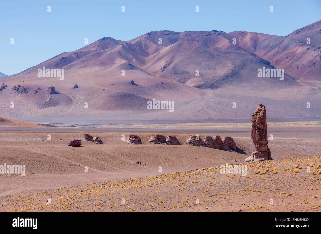 Monjes de Pacana (Monks of Pacana), Volcanic rock formation ...