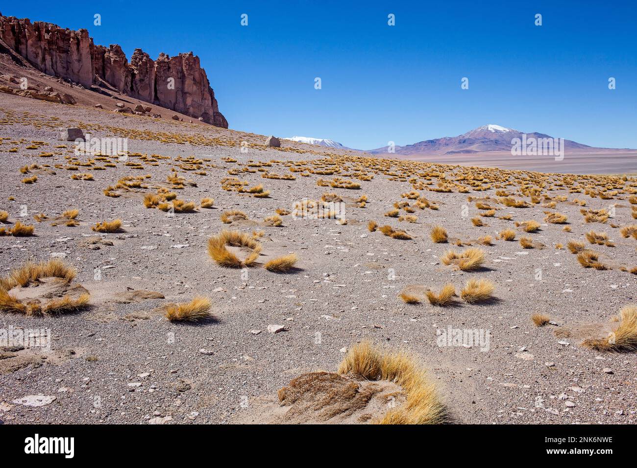 Andes Mountains at right, and at left Las Catedrales (The cathedrals ...