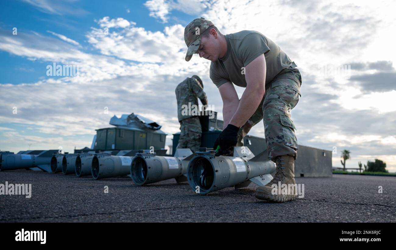U.S. Air Force Airman 1st Class Eric Mitchell, 56th Equipment ...