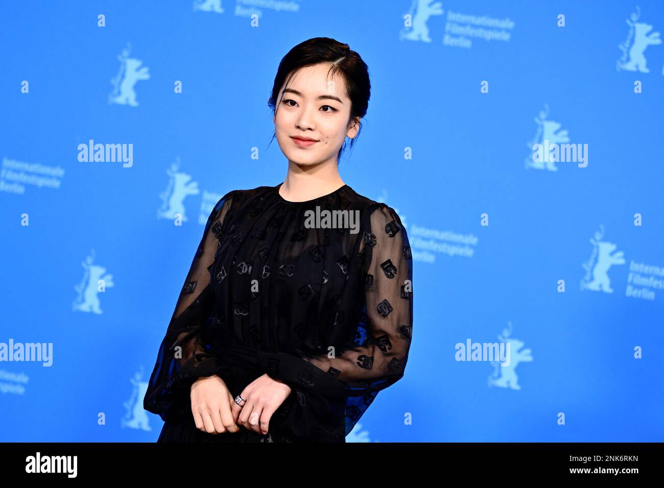 Berlin, Germany. 23rd Feb, 2023. Actress Lee Joo Young arrives for the ...