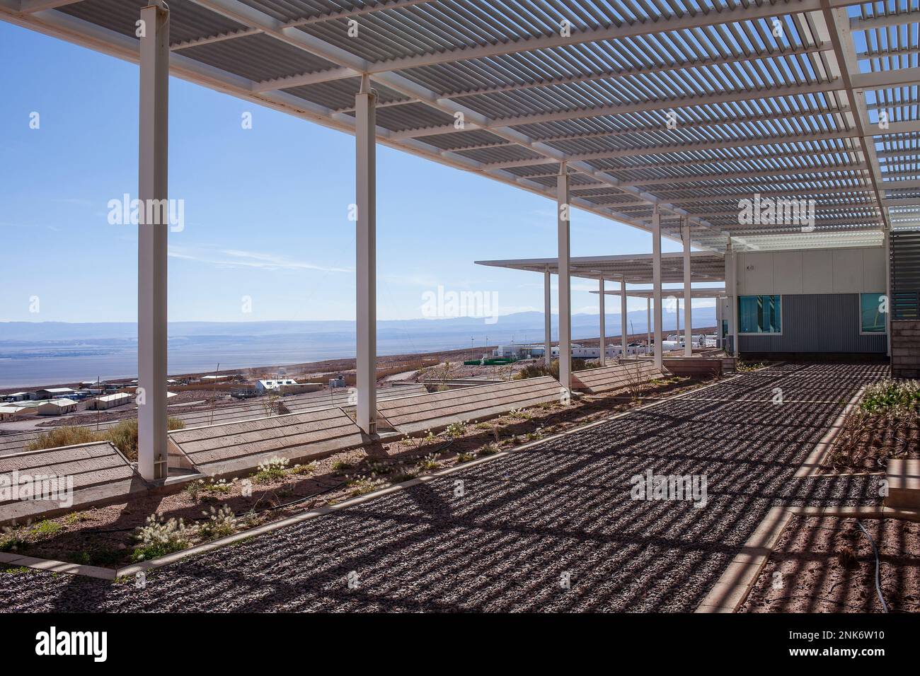 ALMA observatory, technical building in Operations Support Facility ...