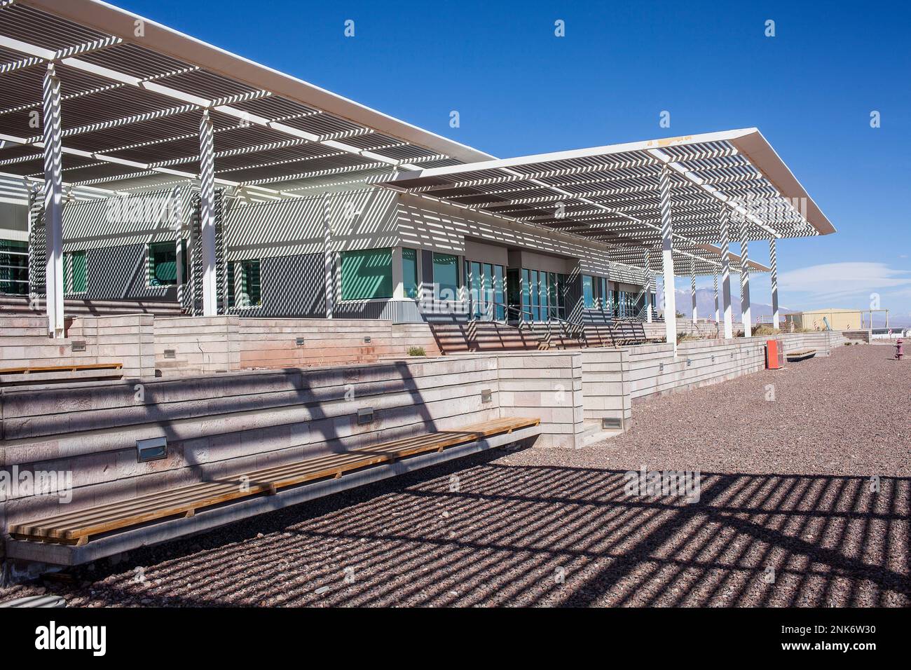 ALMA observatory, technical building in Operations Support Facility ...