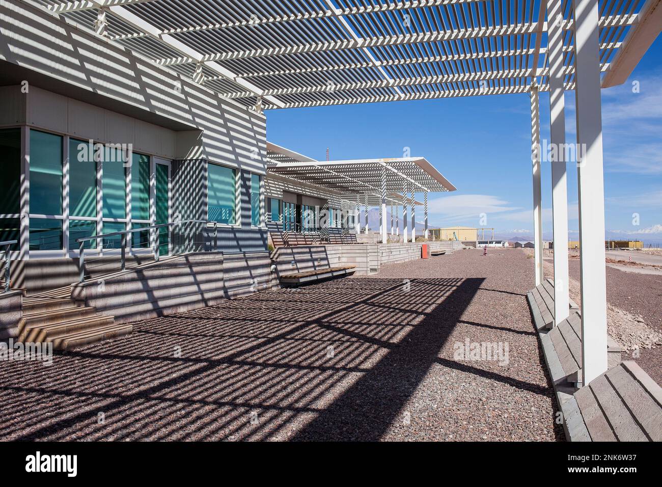 ALMA observatory, technical building in Operations Support Facility ...