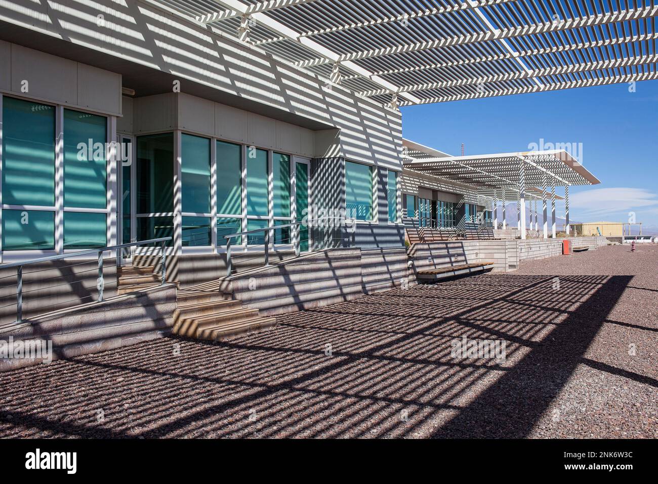 ALMA observatory, technical building in Operations Support Facility ...