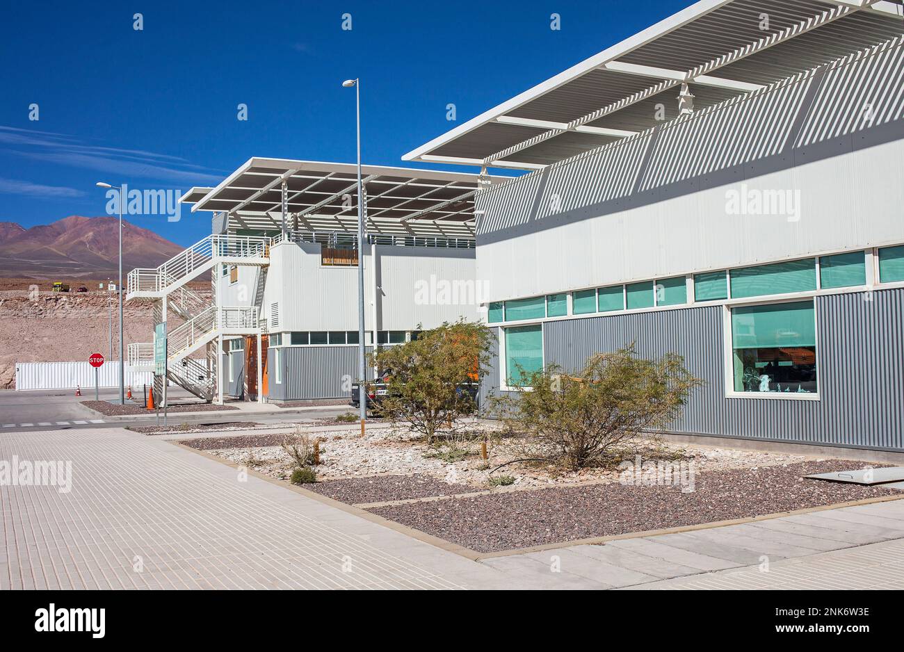 ALMA observatory, technical building in Operations Support Facility ...