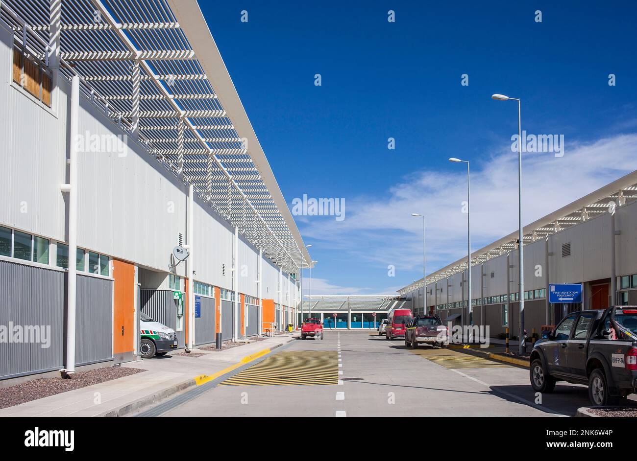 ALMA observatory, technical building in Operations Support Facility ...