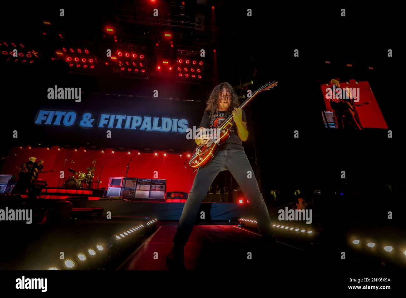 Carlos Raya, Fito's guitarist MAY 13;2022 Ricardo Rubio / Europa Press ...