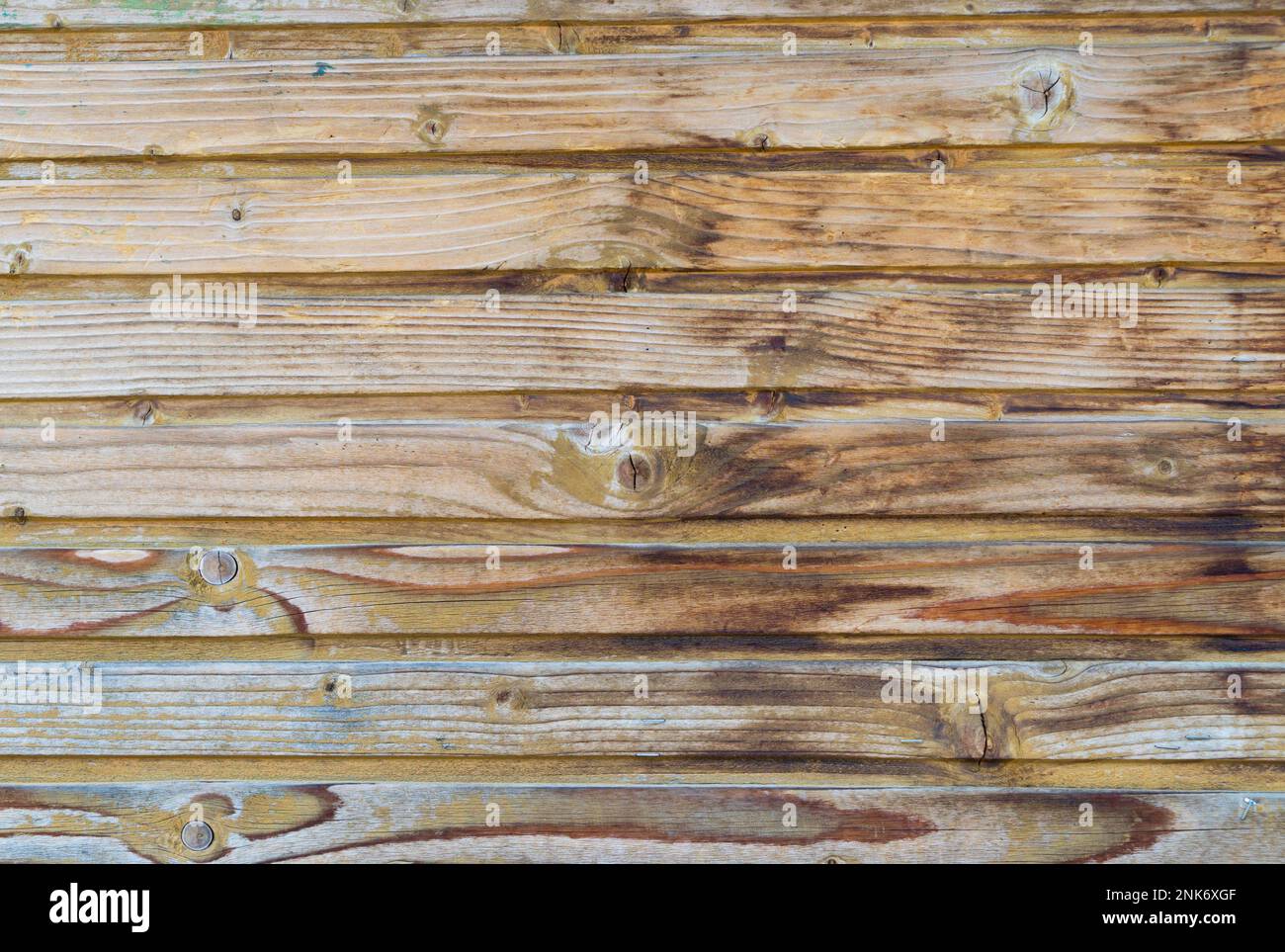 Light Vintage Wooden Planks Background Floor. Horizontal, Top View ...