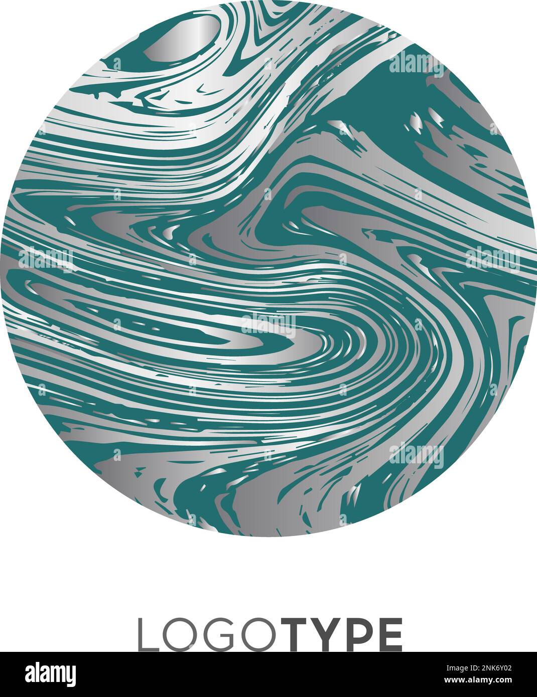 Vector Abstract Marble Logo Brand Company Design Template. Brightly ...