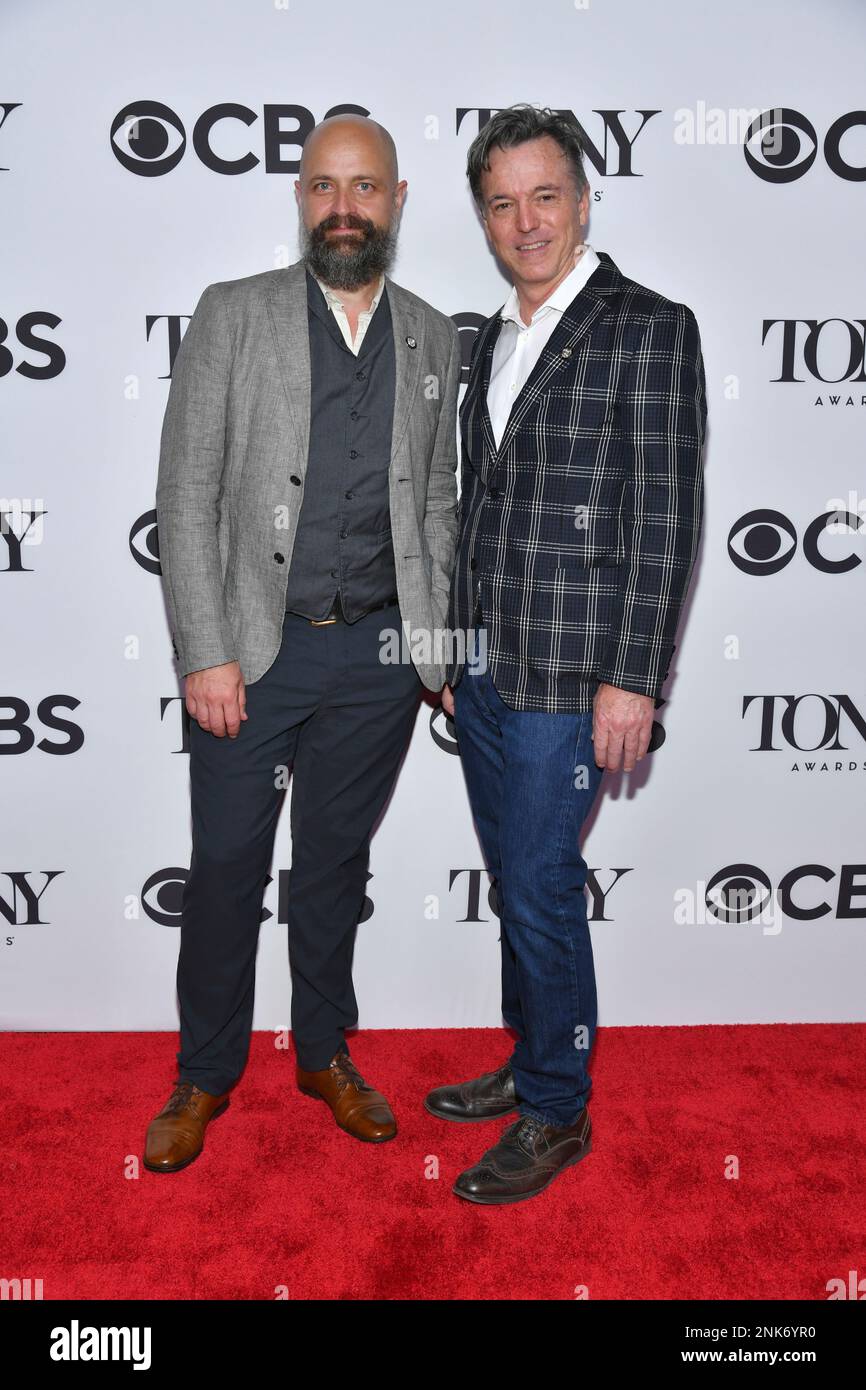 Photo by: NDZ/STAR MAX/IPx 2022 5/12/22 Peter Nigrini and Derek McLane ...