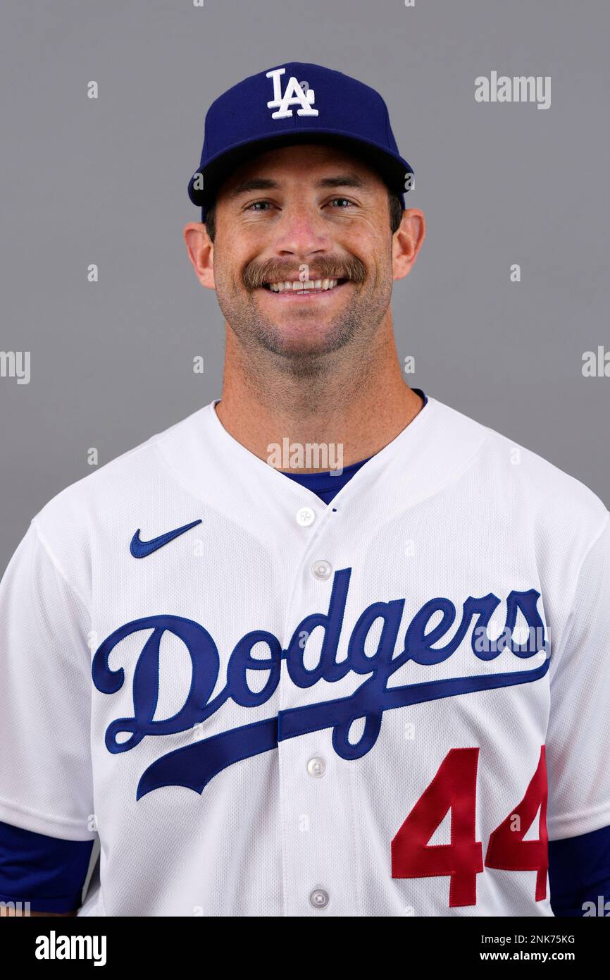 This is a 2023 photo of pitcher Jake Reed of the Los Angeles Dodgers ...