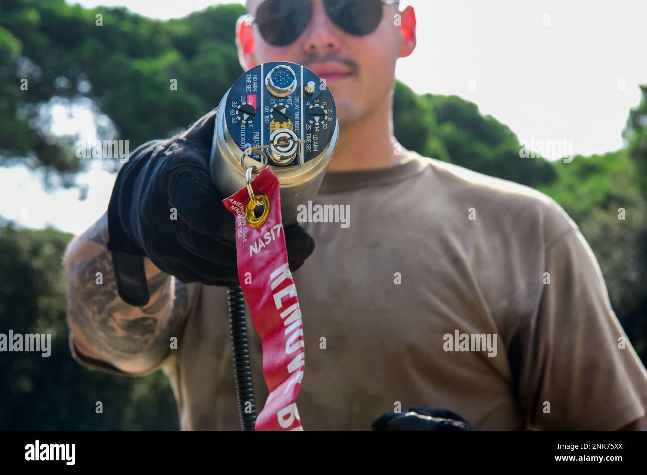 Staff Sgt. Jordan Nelson, 31st Munitions Squadron armament maintenance ...