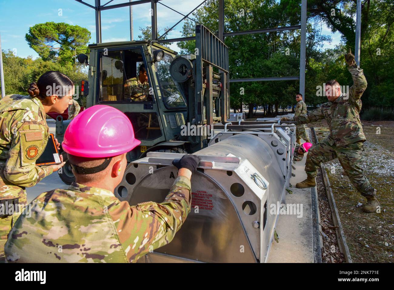 Airman 1st Class Brenda Roa Rosas, 31st Munitions Squadron precision ...