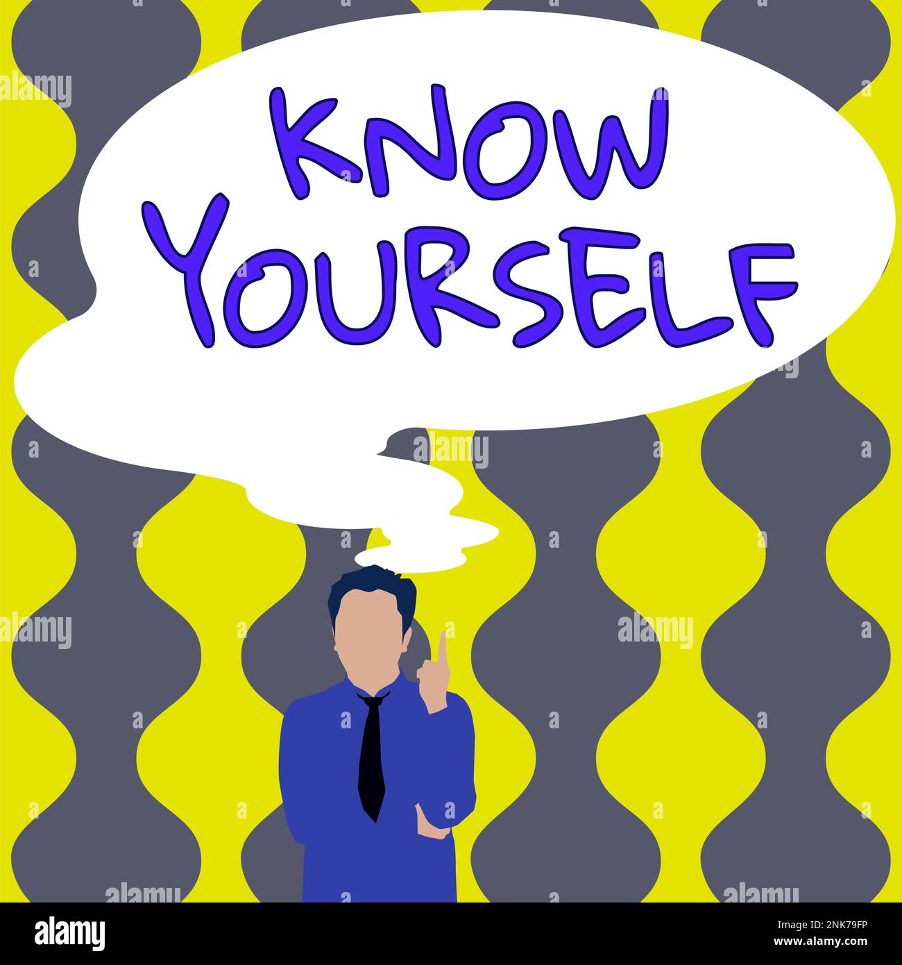 Conceptual display Know Yourself. Word Written on Find You ...