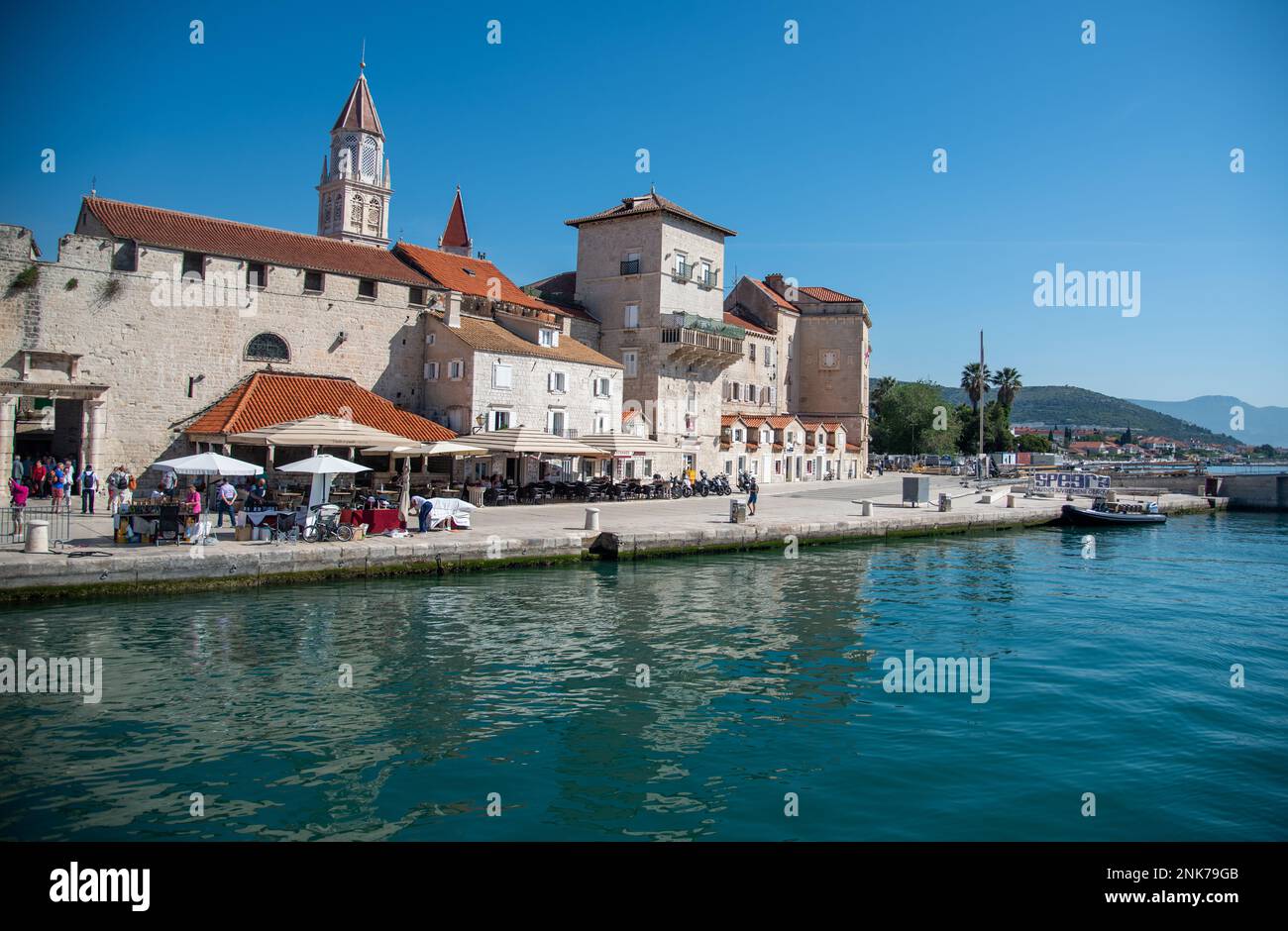 Trogir Old Town, Bridges & Castle, Croatia Stock Photo - Alamy