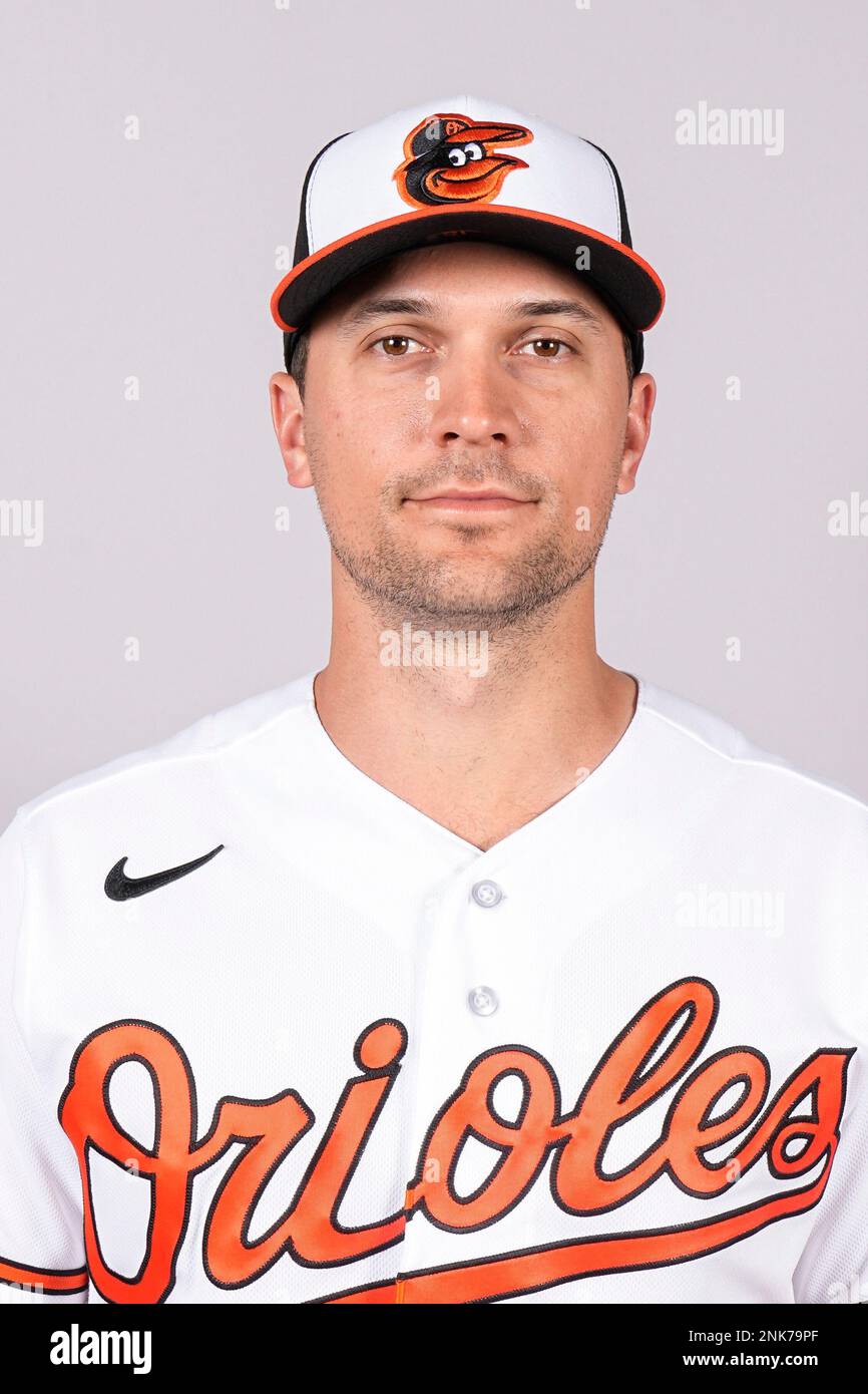 This is a 2023 photo of second baseman Adam Frazier of the Orioles ...