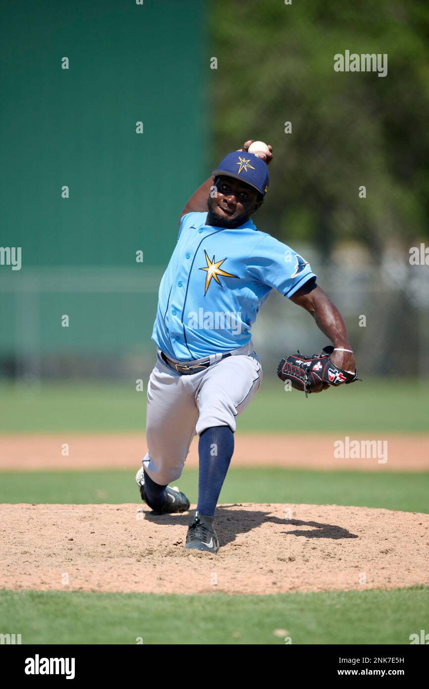 Tampa Bay Rays pitcher Audry Lugo (92) during a MiLB Spring Training ...