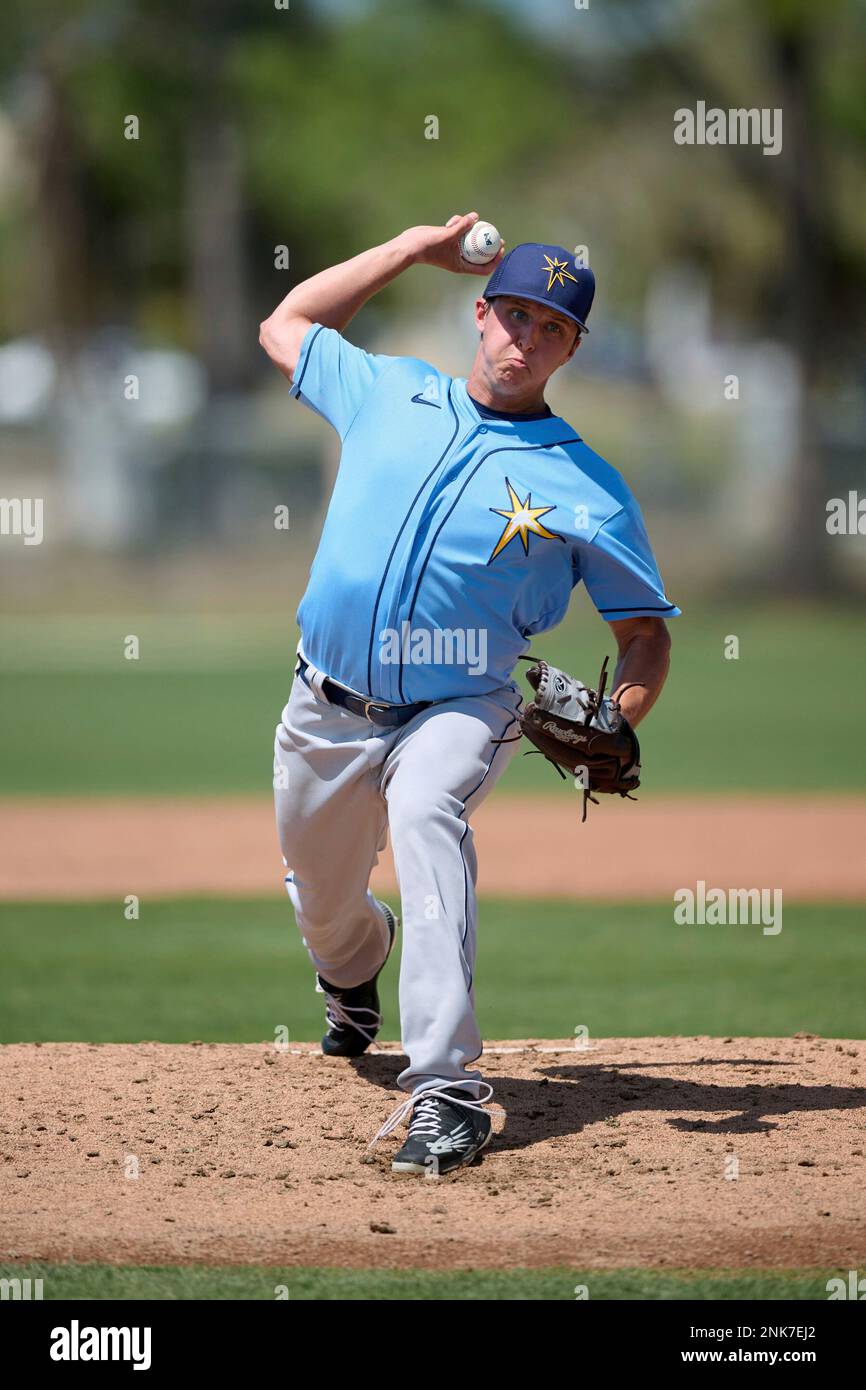 Tampa Bay Rays pitcher Logan Workman (23) during a MiLB Spring Training ...