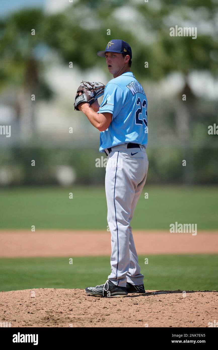 Tampa Bay Rays pitcher Logan Workman (23) during a MiLB Spring Training ...