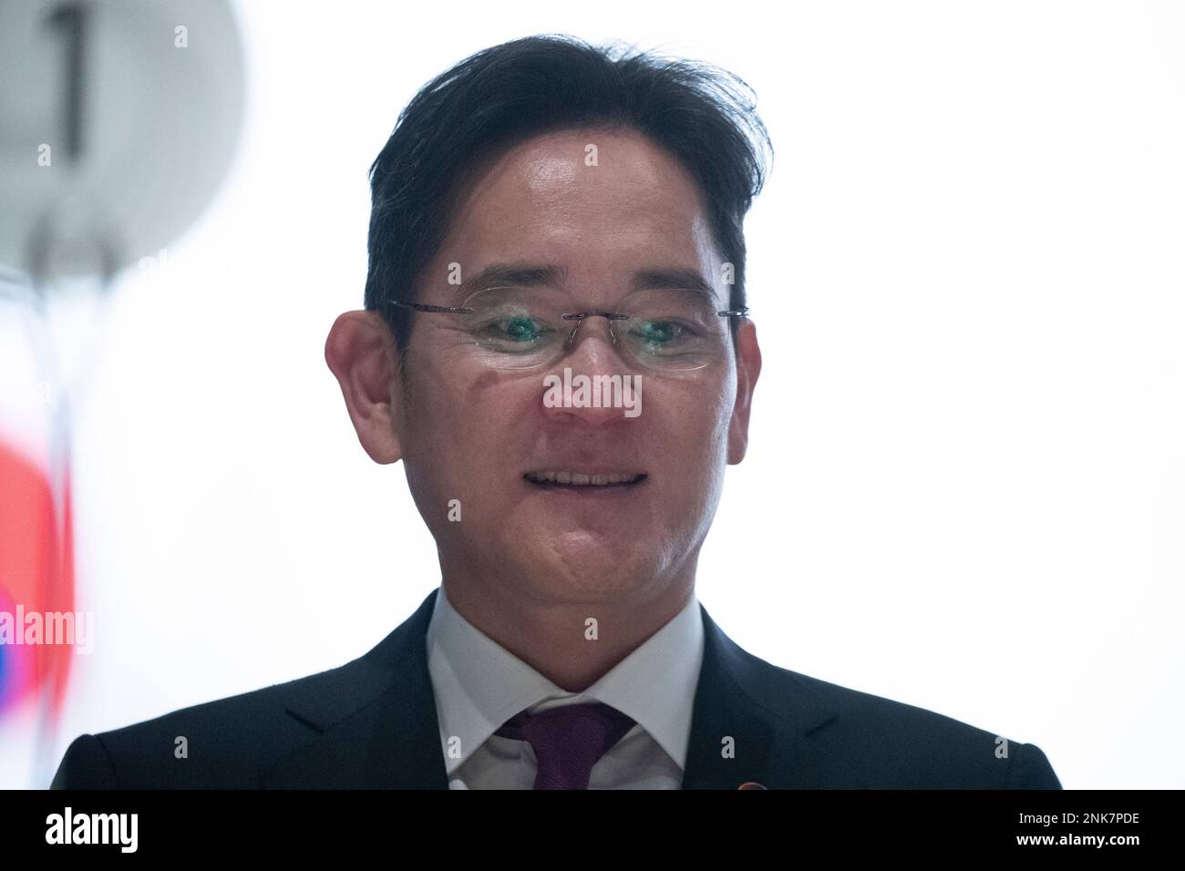 Samsung Electronics Co. Vice Chairman Lee Jae-yong attends an inaugural ...