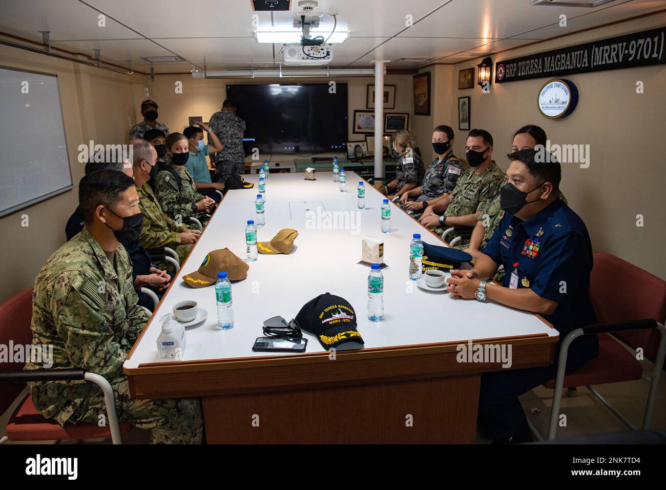 PUERTO PRINCESA, Philippines (Aug. 11, 2022) – Capt. Hank Kim, mission ...