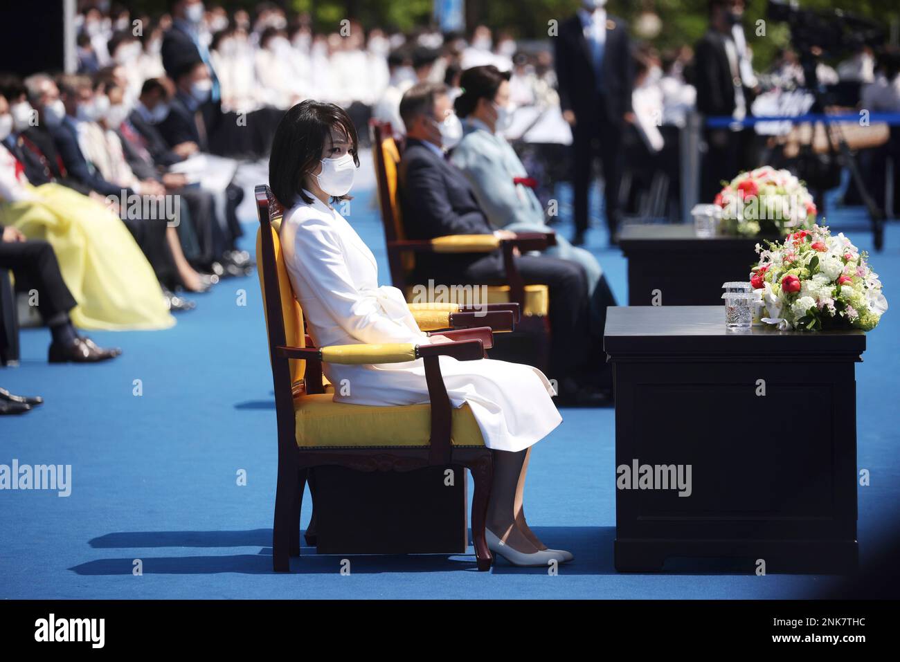 Kim Keon Hee, wife of South Korea's new President Yoon Suk Yeol ...
