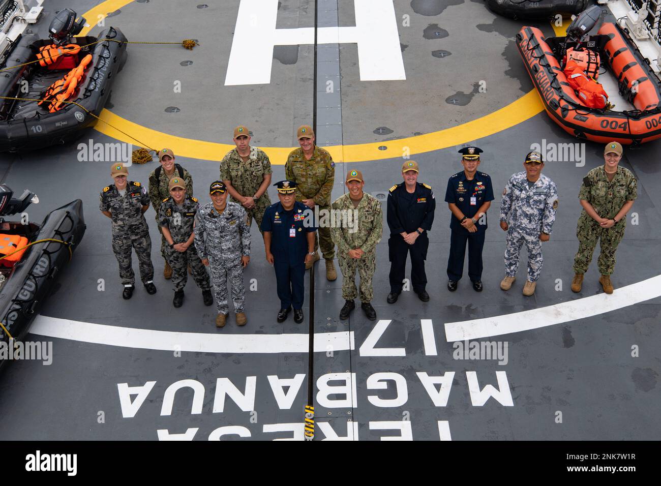 PUERTO PRINCESA, Philippines (Aug. 11, 2022) – Capt. Hank Kim, mission ...
