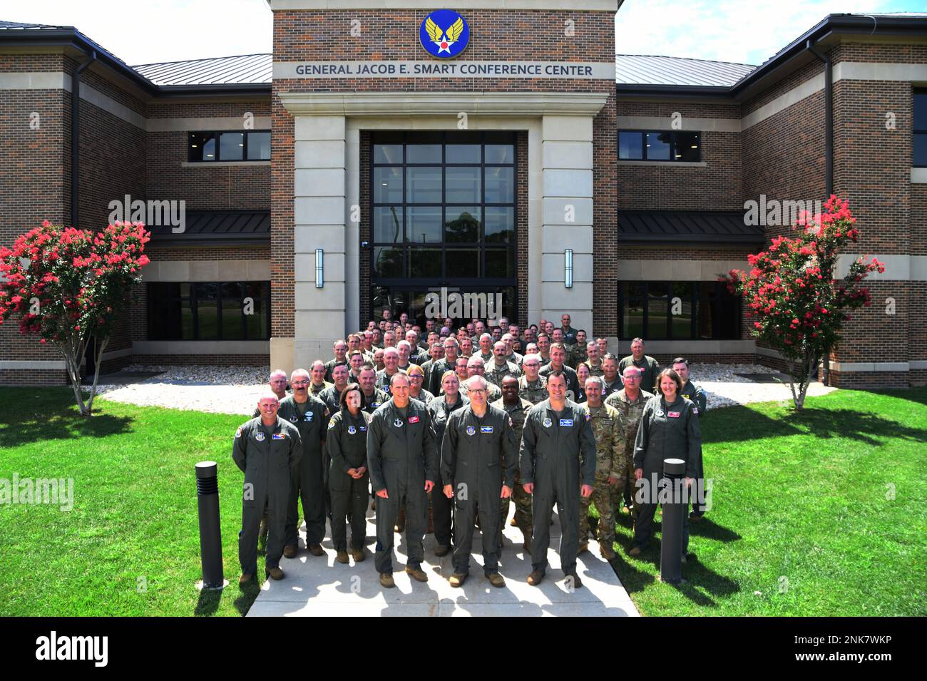 Air Force Senior leaders from the KC-135 Stratotanker community pose ...