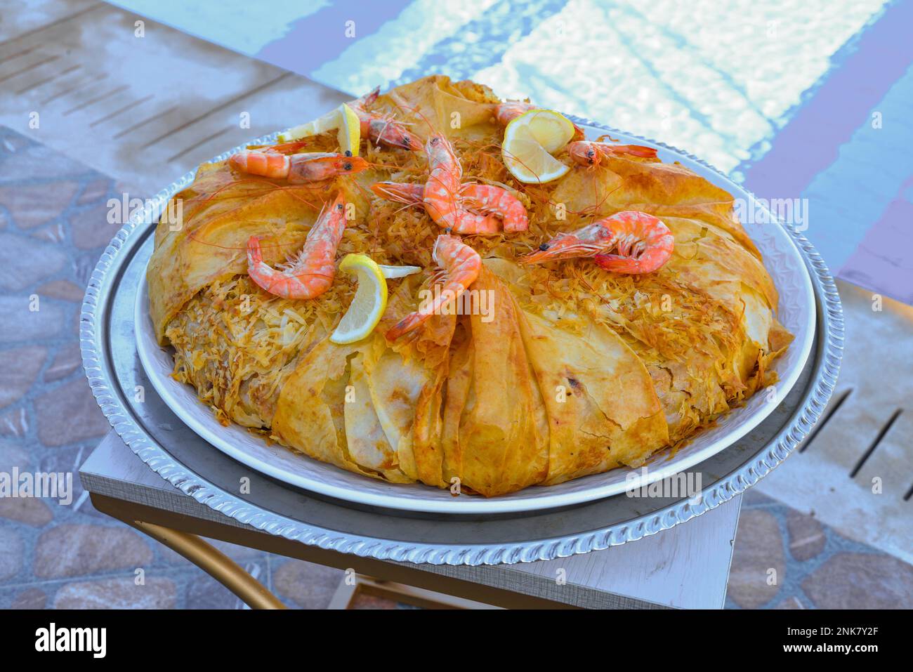Seafood bastilla hi-res stock photography and images - Alamy