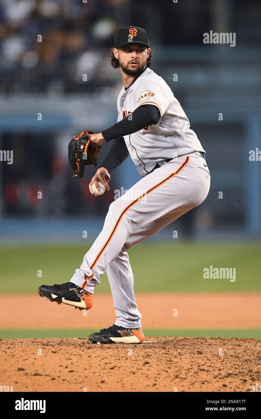 LOS ANGELES, CA - MAY 04: San Francisco Giants pitcher Tyler Beede (38 ...